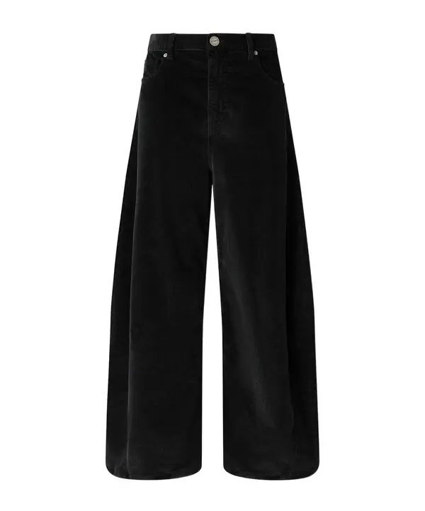 Pinko Corduroy Wide-leg Trousers