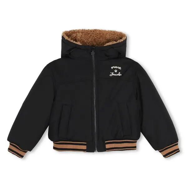 Marc Jacobs Reversible Faux-shearling Hooded Jacket