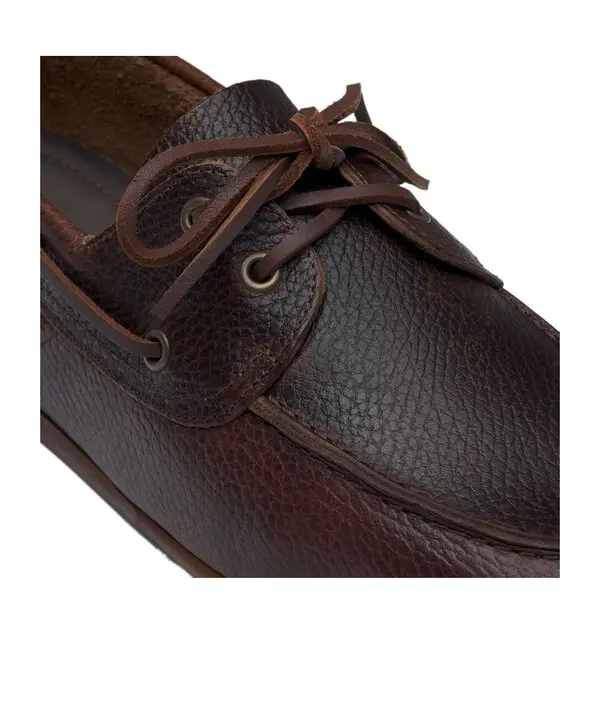 SEBAGO Owen Textured Leather Boat Shoes