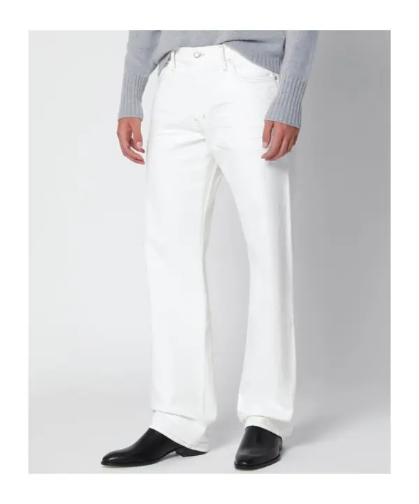 TOM FORD Bootcut Jeans With Biker-effect Details