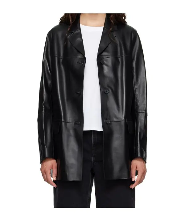 Loulou De Saison Nari Leather Blazer