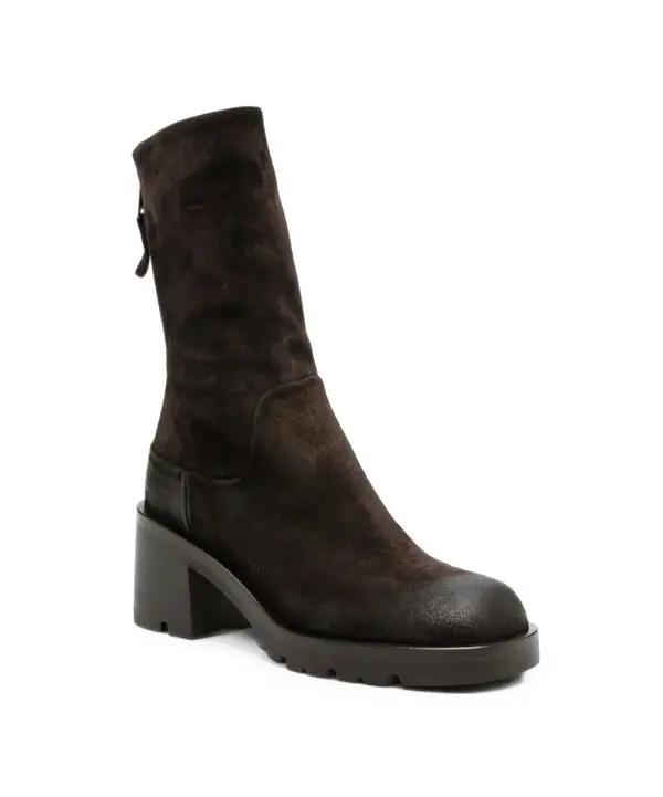STRATEGIA Round-toe Short Boots