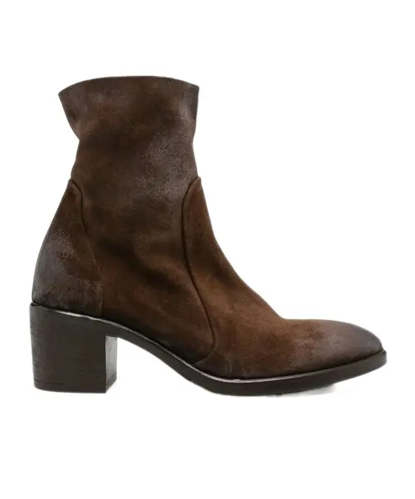 STRATEGIA Round-toe High Heel Boots