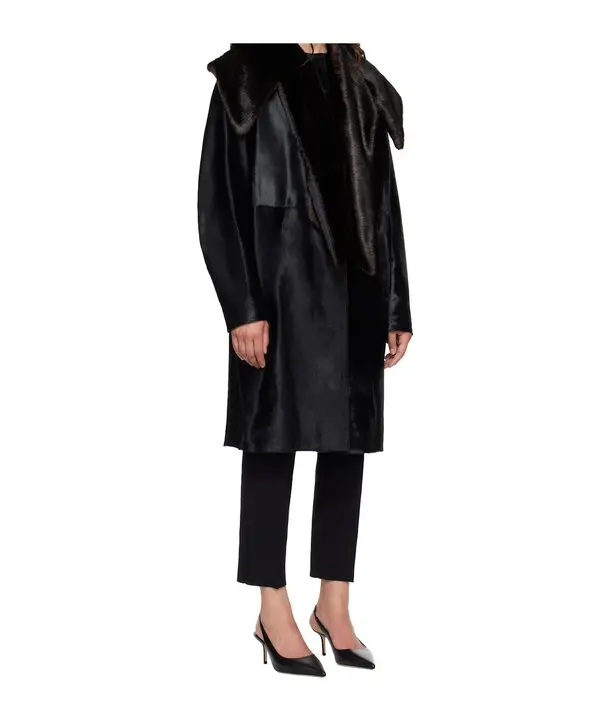 Loulou De Saison Detachable Collar Coat