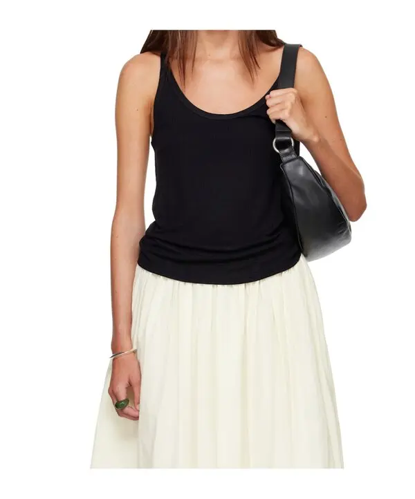 Loulou De Saison Roni Ribbed-knit Tank Top