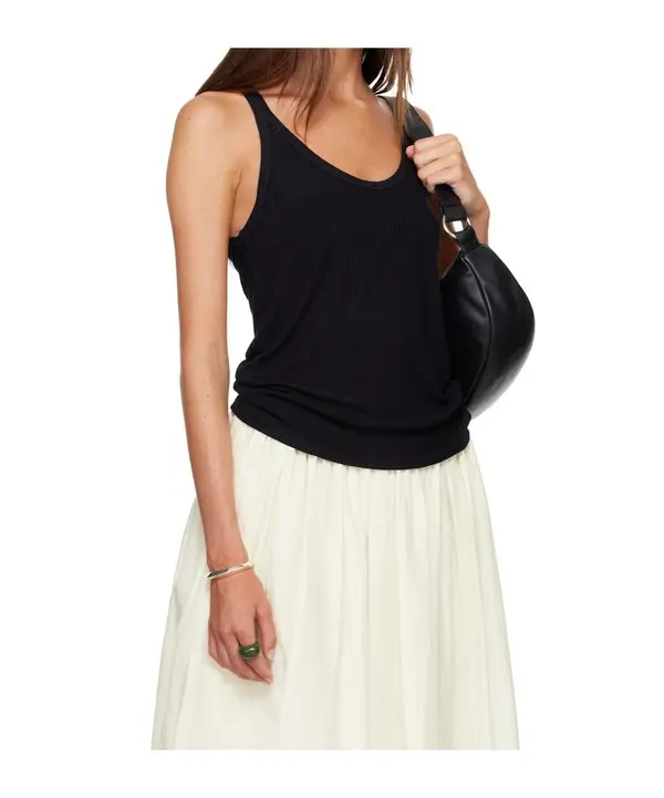 Loulou De Saison Roni Ribbed-knit Tank Top