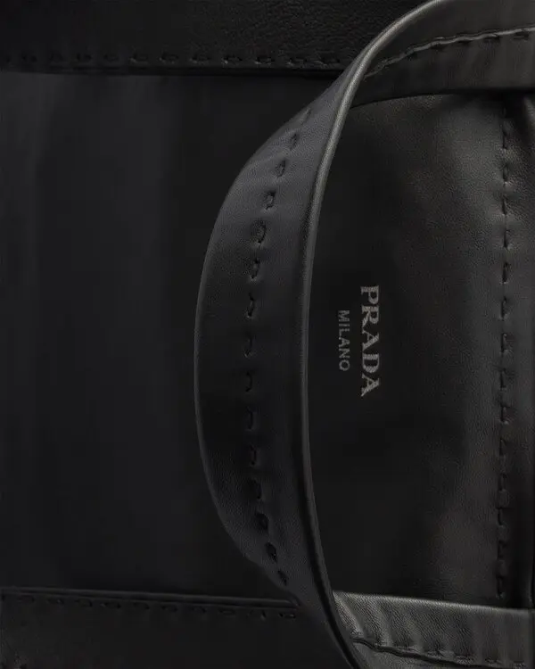 Prada Nappa Leather Tote Bag