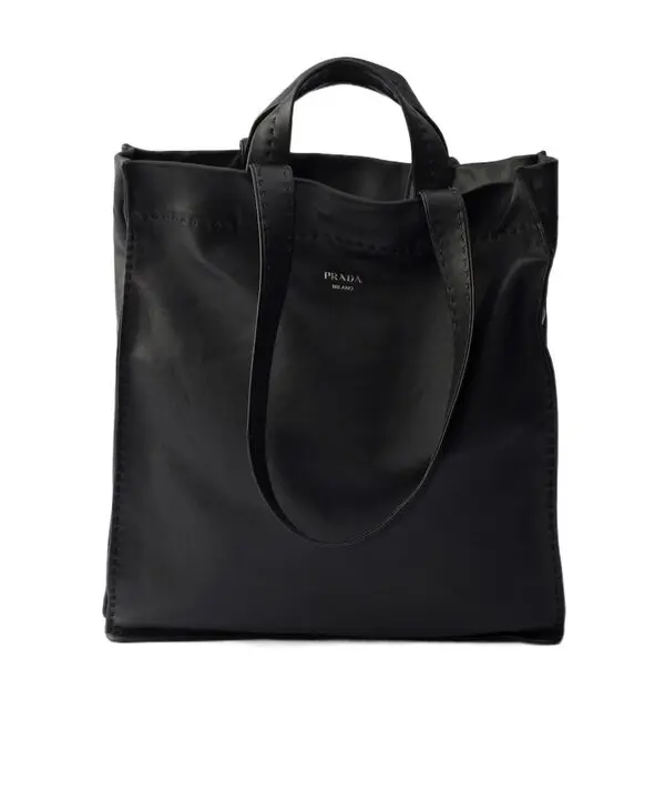 Prada Nappa Leather Tote Bag