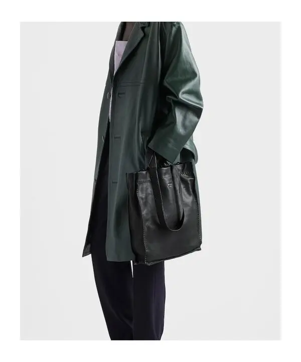 Prada Nappa Leather Tote Bag