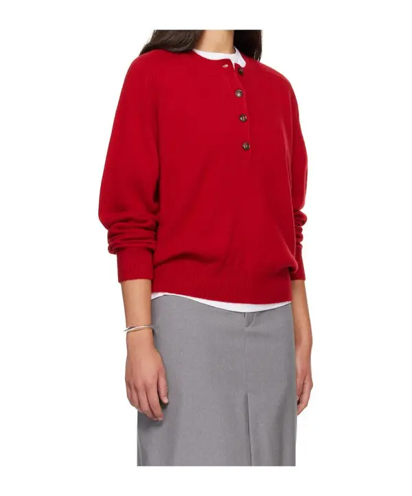 Loulou De Saison Four-button Front Sweater