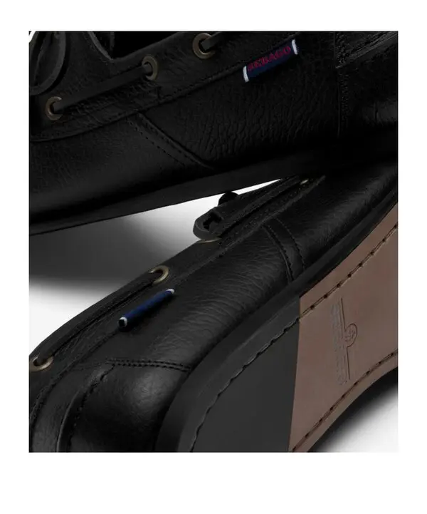 SEBAGO Owen Tumbled Leather Boat Moccasins