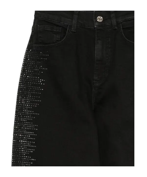 Liu Jo Rhinestone Embellished Jeans