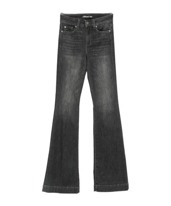 Liu Jo Faded Flared-leg Jeans