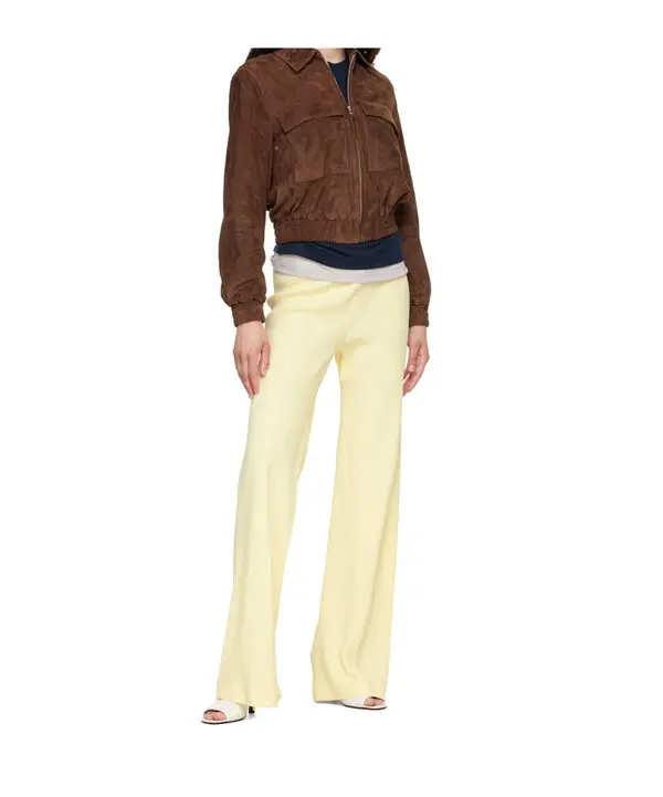 Mackage Long-sleeve Leather Jacket With Zipper