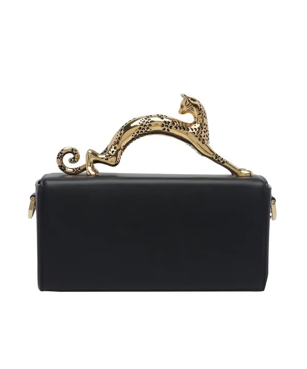 LANVIN Cat-shaped Handle Handbag