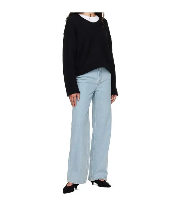 Loulou De Saison Ribbed Crew Neck Sweater