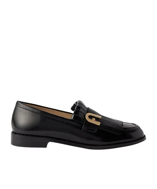 Furla Tassel Loafers With Gold-tone Hardware