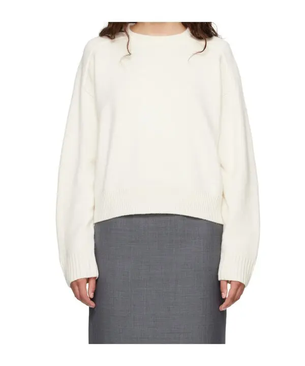 Loulou De Saison Ribbed-knit Crew-neck Sweater