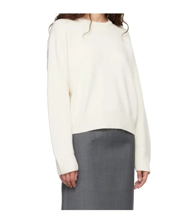 Loulou De Saison Ribbed-knit Crew-neck Sweater
