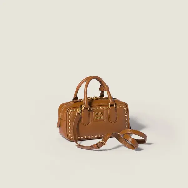 Miu Miu Arcadie Studded Leather Bag