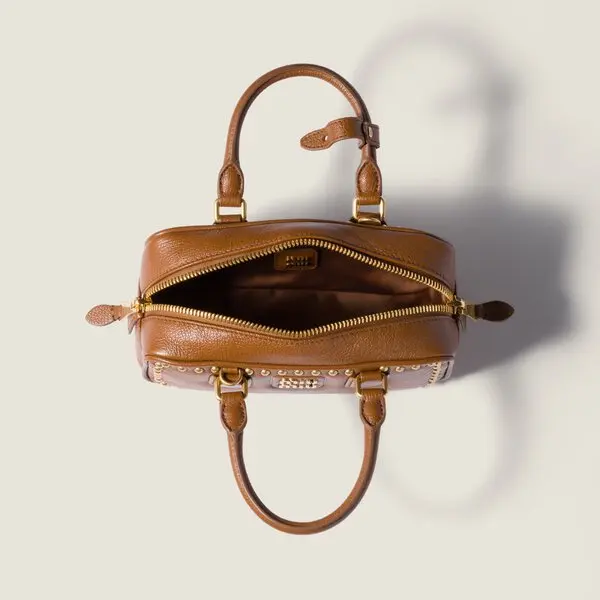Miu Miu Arcadie Studded Leather Bag