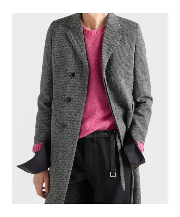 Prada Shetland Wool Crew-neck Sweater