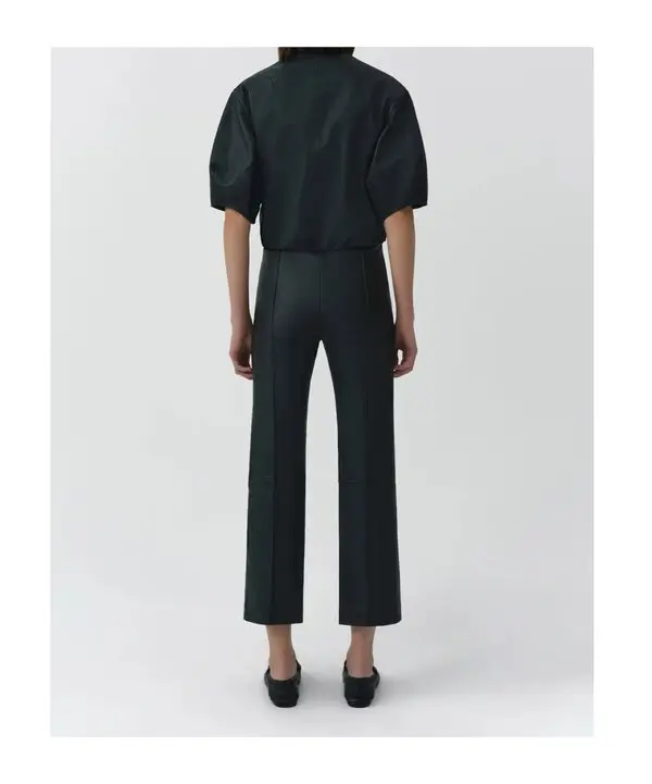 Simkhai Cropped Leather Trousers