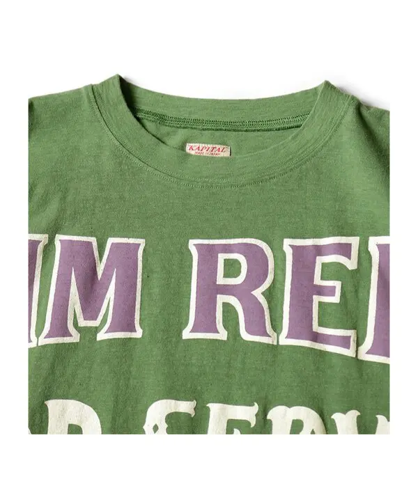 Kapital Huge-t Slogan-print T-shirt