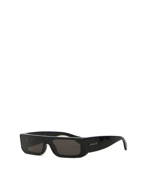 Alaïa Rectangular Frame Sunglasses - Black