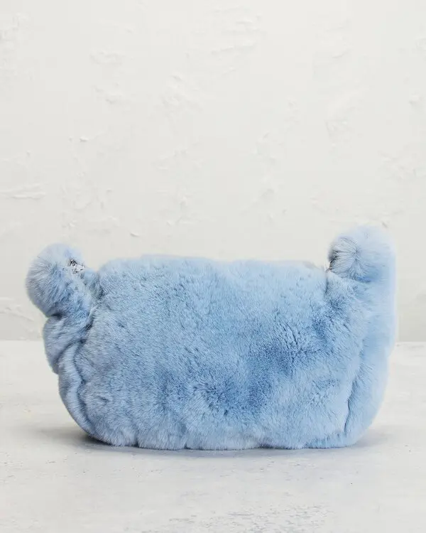FWRD RENEW Chanel Rabbit Fur Hobo Bag