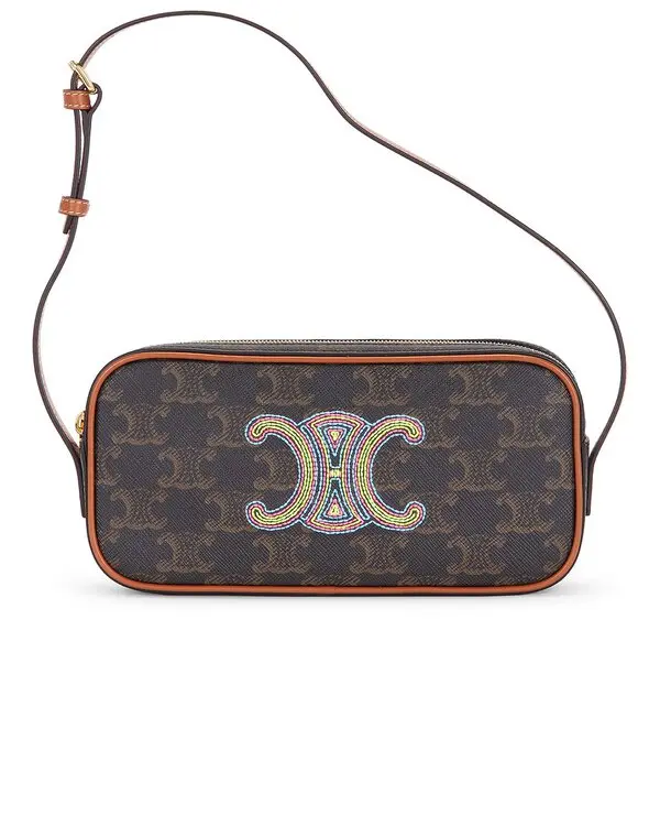 FWRD RENEW Celine Triomphe Mini Camera Bag