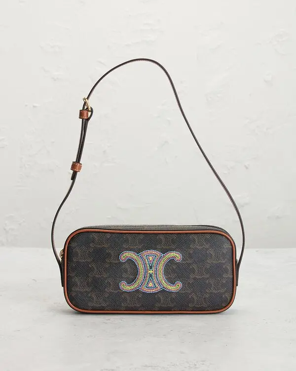 FWRD RENEW Celine Triomphe Mini Camera Bag