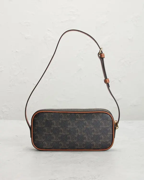FWRD RENEW Celine Triomphe Mini Camera Bag