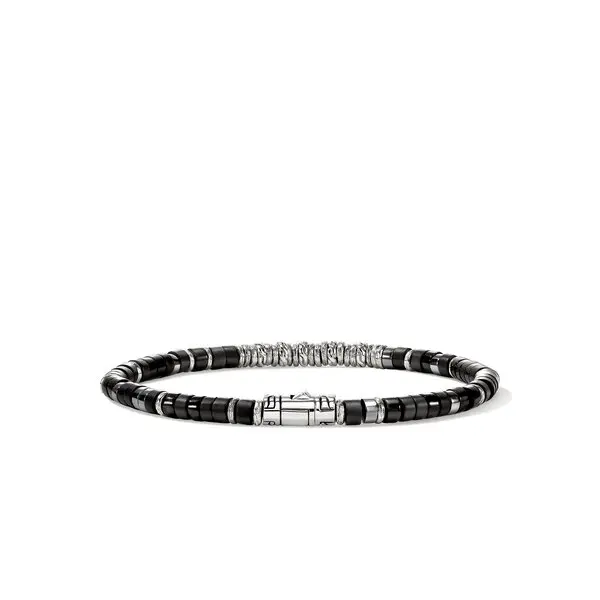JOHNHARDY John Hardy Heishi Bracelet With Black Onyx And