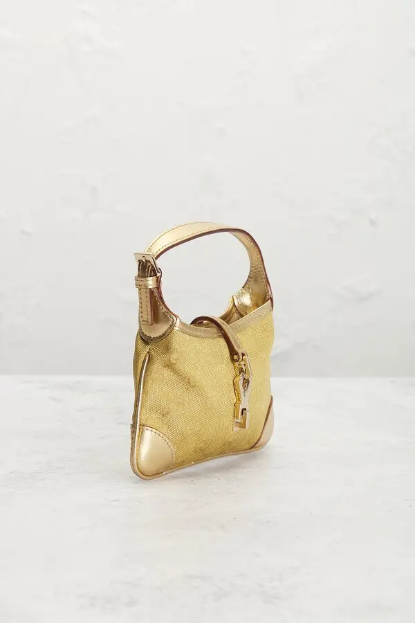 Gucci Mini Jackie Hobo Bag - Gold