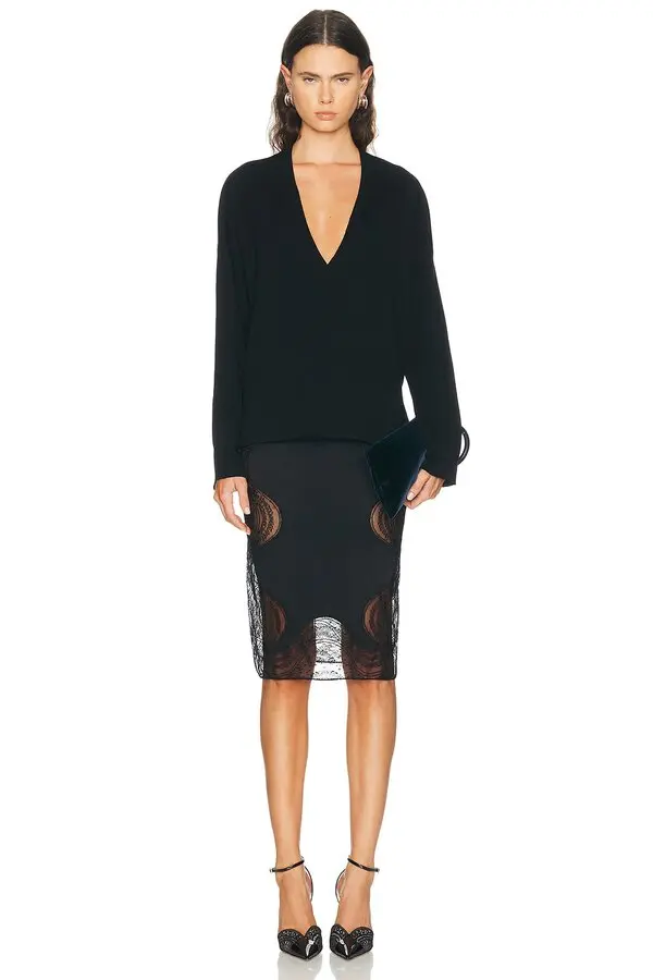 TOM FORD Fine Merino V-neck Sweater