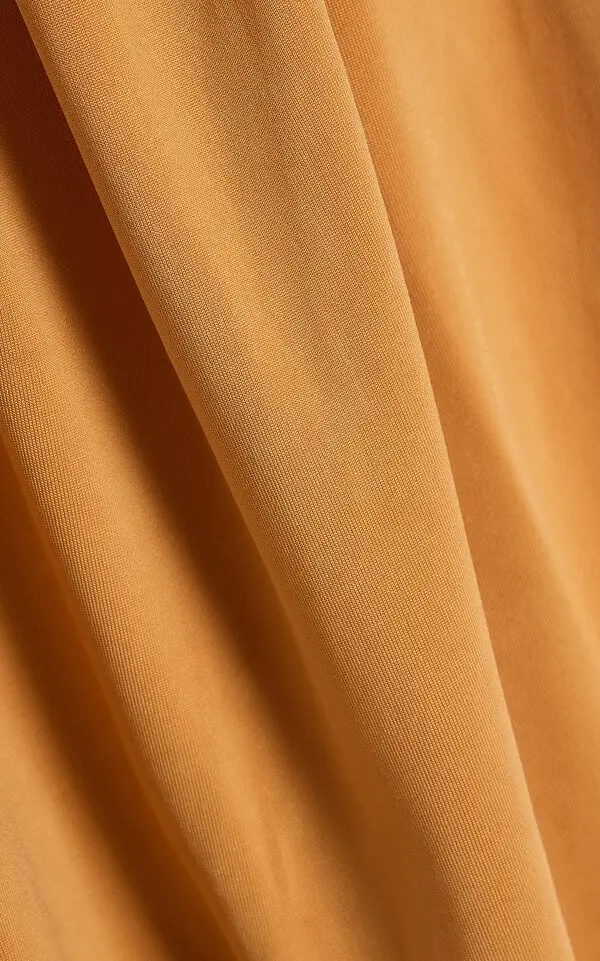 THIRD FORM Strapless Gathered Crepe Maxi Dress