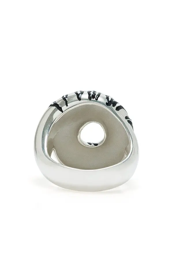 Bea Bongiasca Zebra Tarallo Sterling Silver Ring