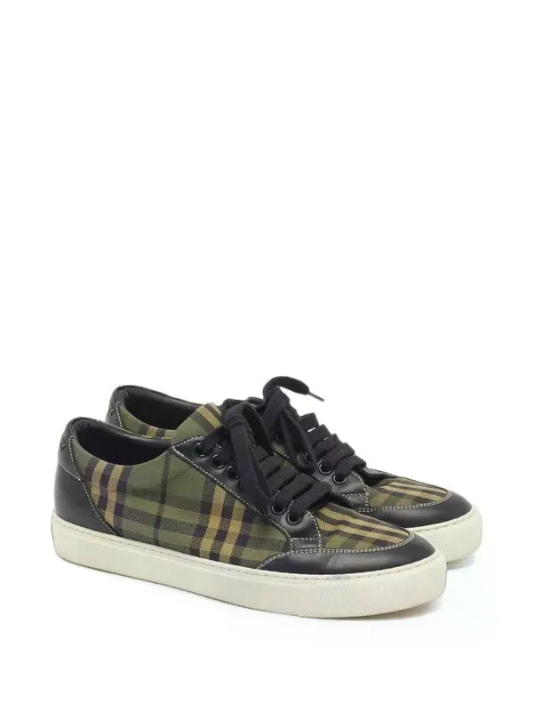 Burberry Nova Check Sneakers