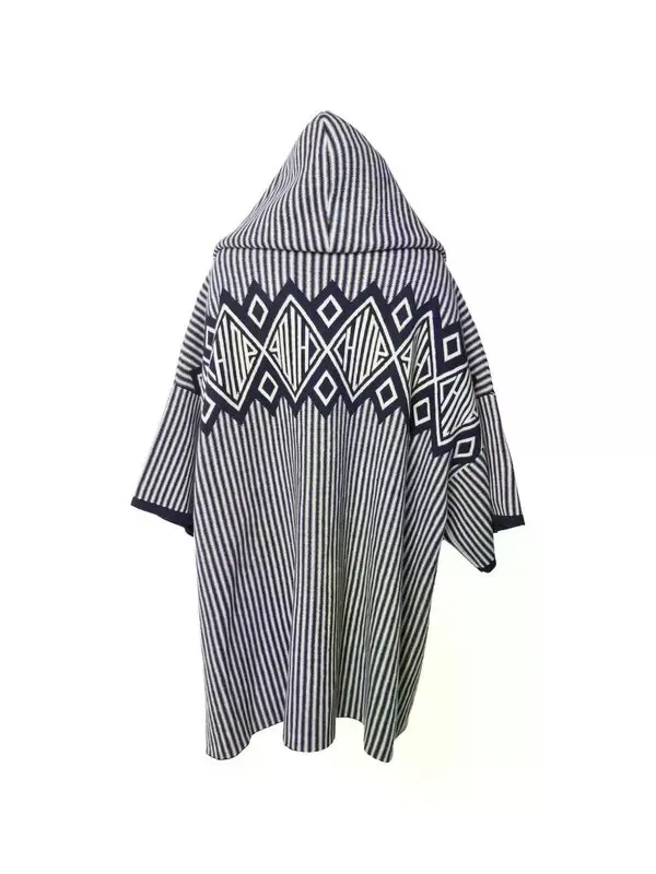 Chloé Stripe-pattern Knitted Cape