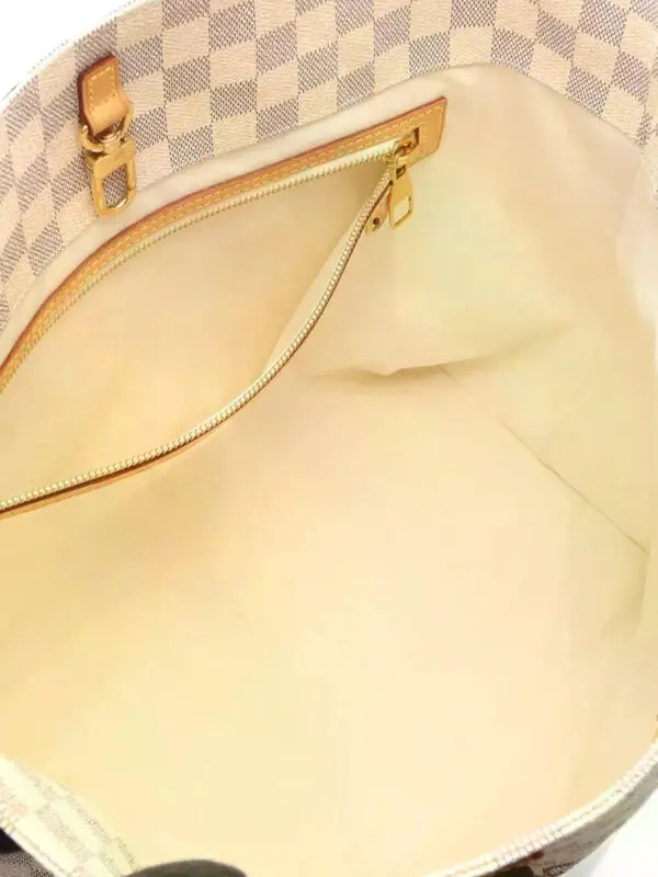 LOUIS VUITTON 2012 Damier Azur Beach Cabas Pm Tote Bag