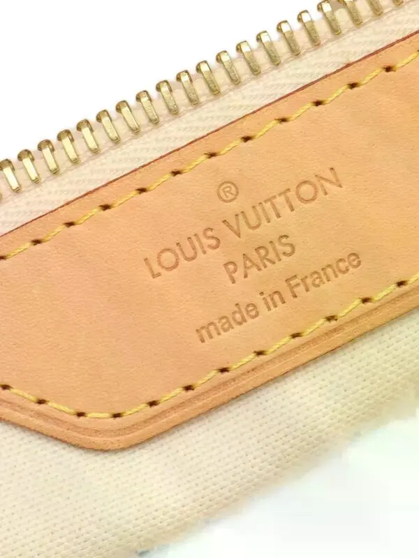 LOUIS VUITTON 2012 Damier Azur Beach Cabas Pm Tote Bag