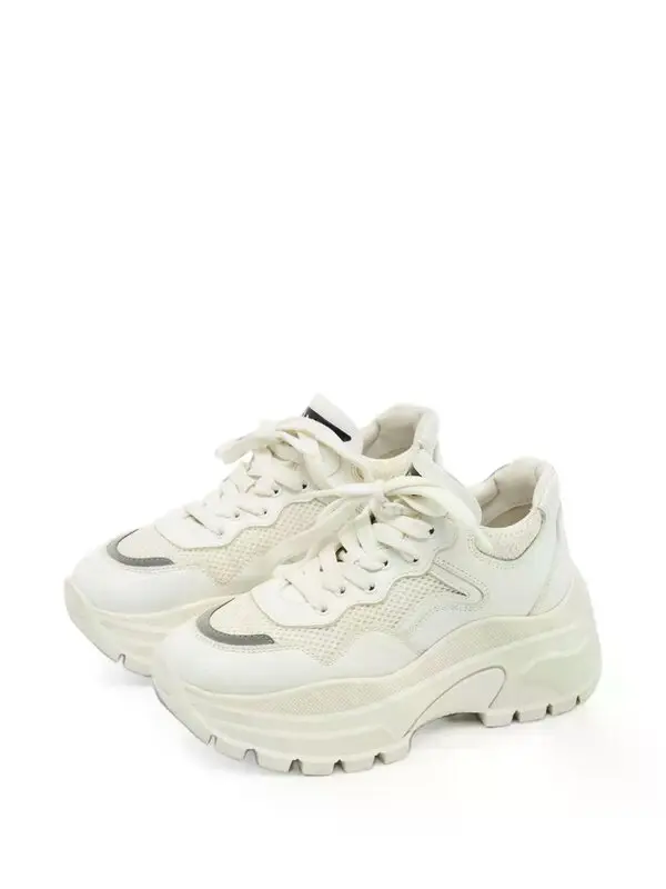 Prada Platform Lace-up Sneakers