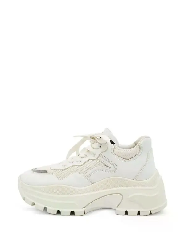 Prada Platform Lace-up Sneakers