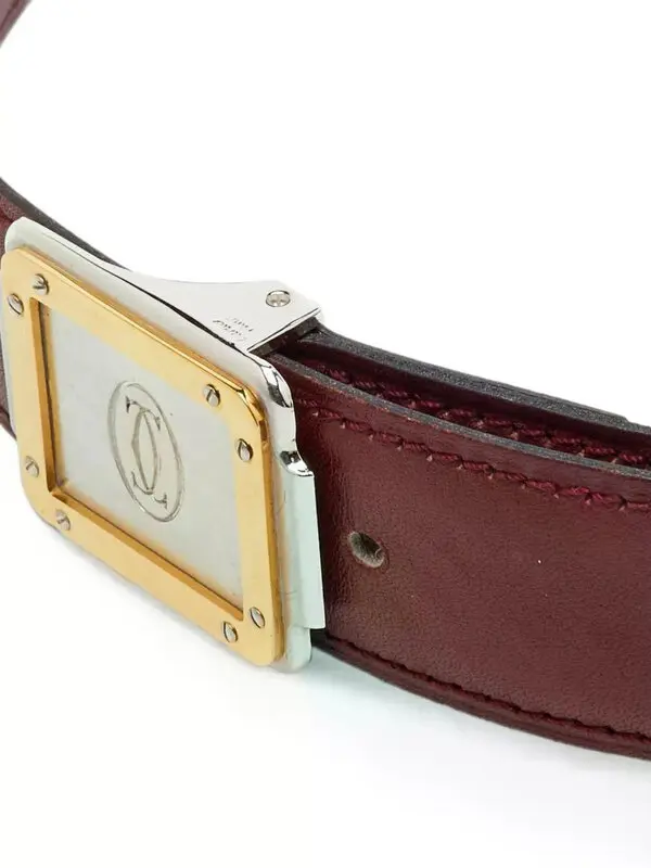 Cartier Santos De Buckle Belt