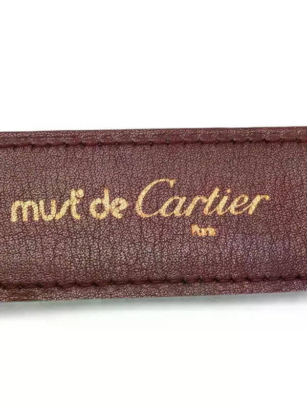 Cartier Santos De Buckle Belt