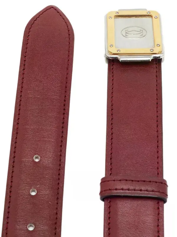 Cartier Santos De Buckle Belt