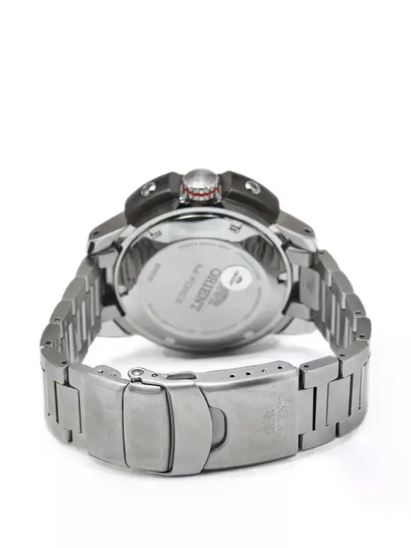 ORIENT M-force 45mm Automatic Diver Watch With Stainless Steel Link Bracelet