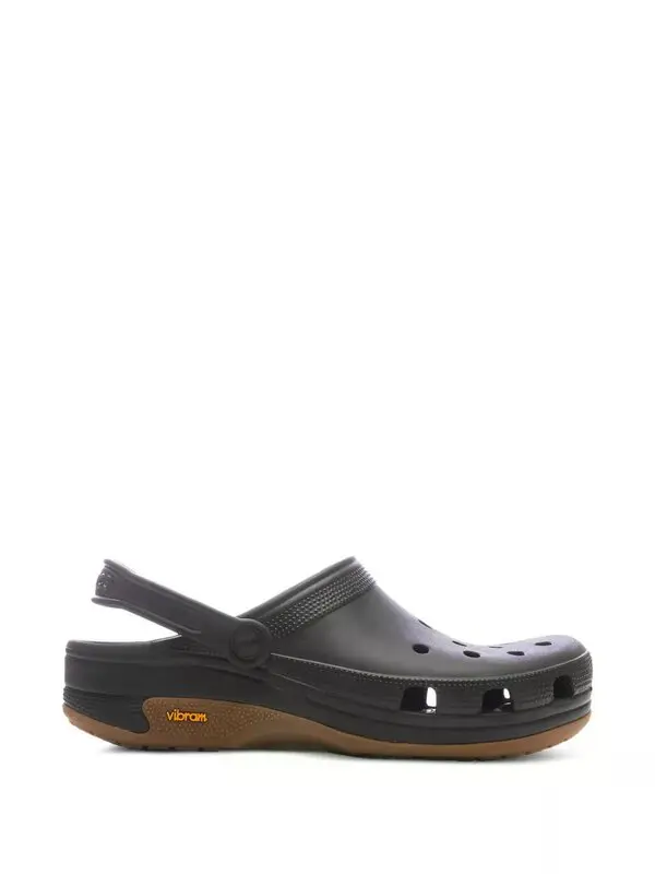 CROCS Classic Exp Clogs With Perforated Design And Vibram Sole - Black