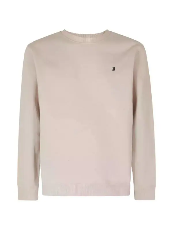 DONDUP Crew Neck Sweater With Embroidered Logo